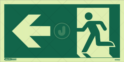 ISO Exit running man left | Jalite Group