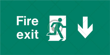 Fire exit overlay progress down | Jalite Group