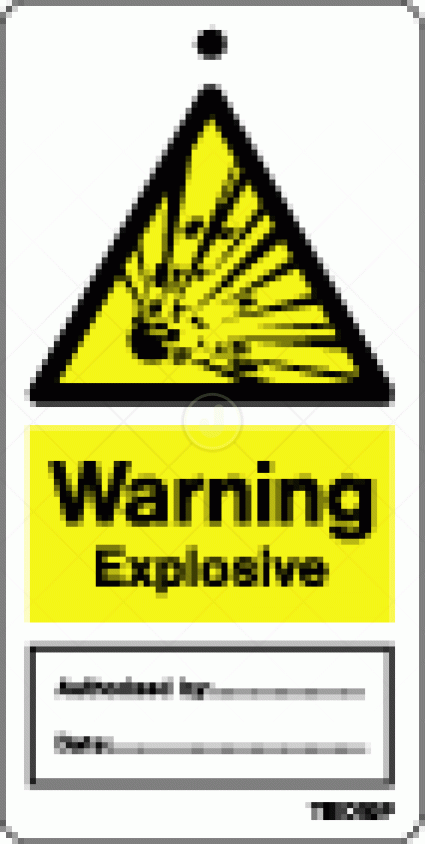 Warning explosive | Jalite Group